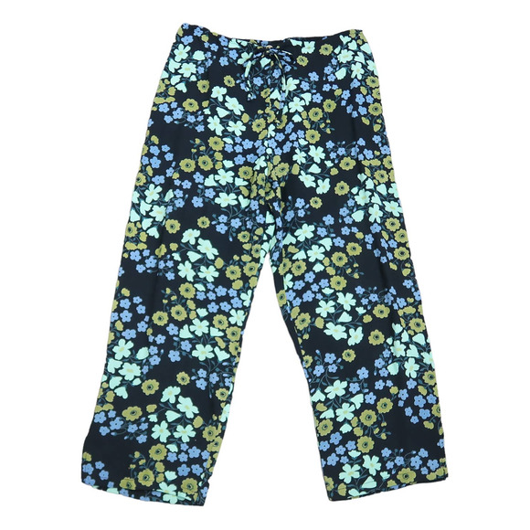 loco linda | Pants & Jumpsuits | Loco Linda Navy Blue And Green Groovy ...